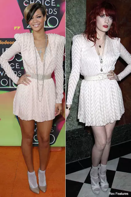 Rihanna và Florence Welch trong Christian Dior - Ai mặc đẹp nhất?