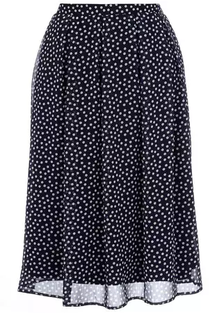 Dorothy Perkins polka dot midi-length siketi, £28 - siketi - masiketi - masiketi akanakisa - mugwagwa wepamusoro - fashoni - kutenga