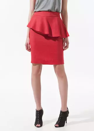 Váy peplum Zara, £ 39,99 - váy - váy - váy đẹp nhất - đường phố - thời trang - mua sắm