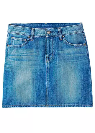 Váy denim Uniqlo, £ 19,90 - váy - váy - váy đẹp nhất - đường phố - thời trang - mua sắm