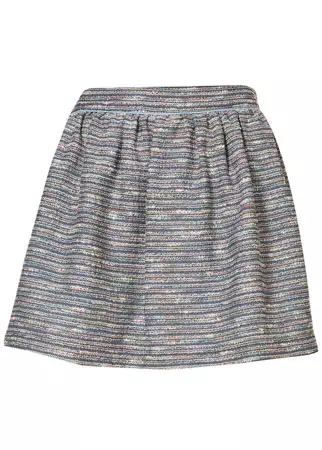 Topshop ඉරි සහිත boucle skirt, £38 - සායක් - සායක් - හොඳම සායක් - High Street - විලාසිතා - සාප්පු සවාරි