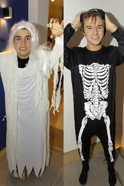 Joe McElderry və Lloyd Daniels - X Factor Halloween Party - Məşhurların Xəbərləri