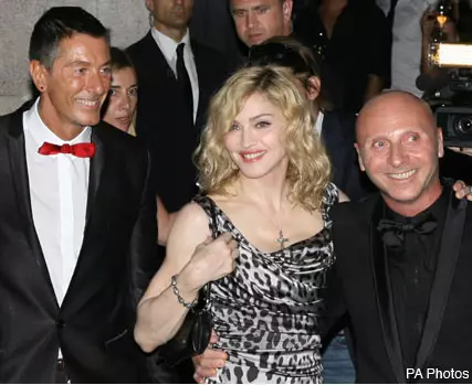 Domenico Dolce, Madonna y Stefano Gabbana - Fashion News