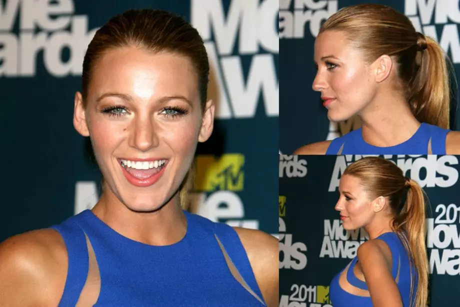 Blake Lively Ponytail