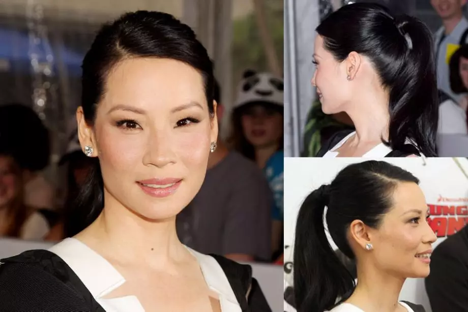 Lucy Liu Ponytail