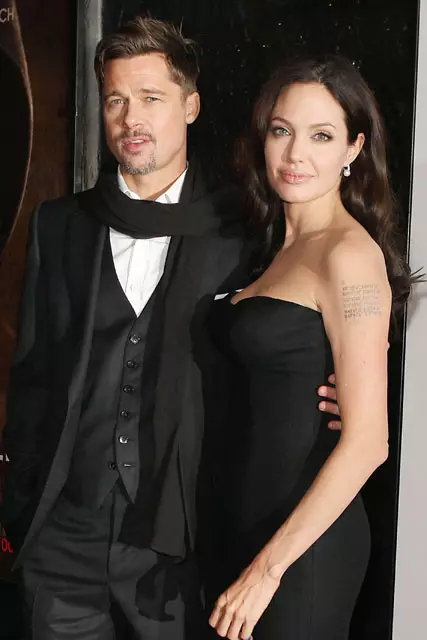 Brad Pitt at Angelina Jolie Best Moments - Mga larawan ng mga artista, Marie Claire