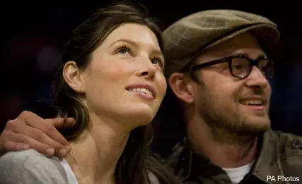 Justin Timberlake dan Jessica Biel, Foto Selebriti