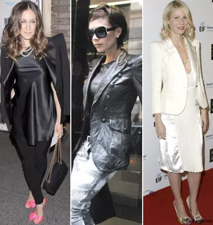 Sarah Jessica Parker, Victoria Beckham, Gwyneth Paltrow, Balmainin julkkikset, muoti, Marie Claire