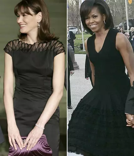 Michelle Obama און Carla Bruni-Sarkozy, וועלט נייַעס, שניט, Marie Claire