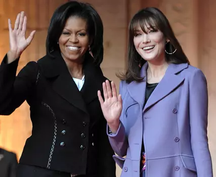 Michelle Obama e Carla Bruni-Sarkozy, cronaca mondiale, moda, Marie Claire