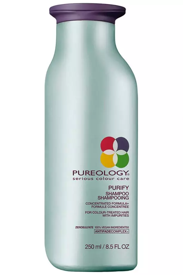 l-aħjar xampù li jikkjarifika, Pureology Purify Color Care Shampoo, £ 14.95, Lookfantastic