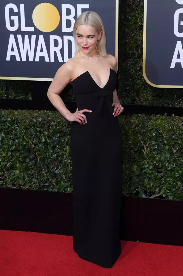 Emilia Clarke, Golden Globes 2018