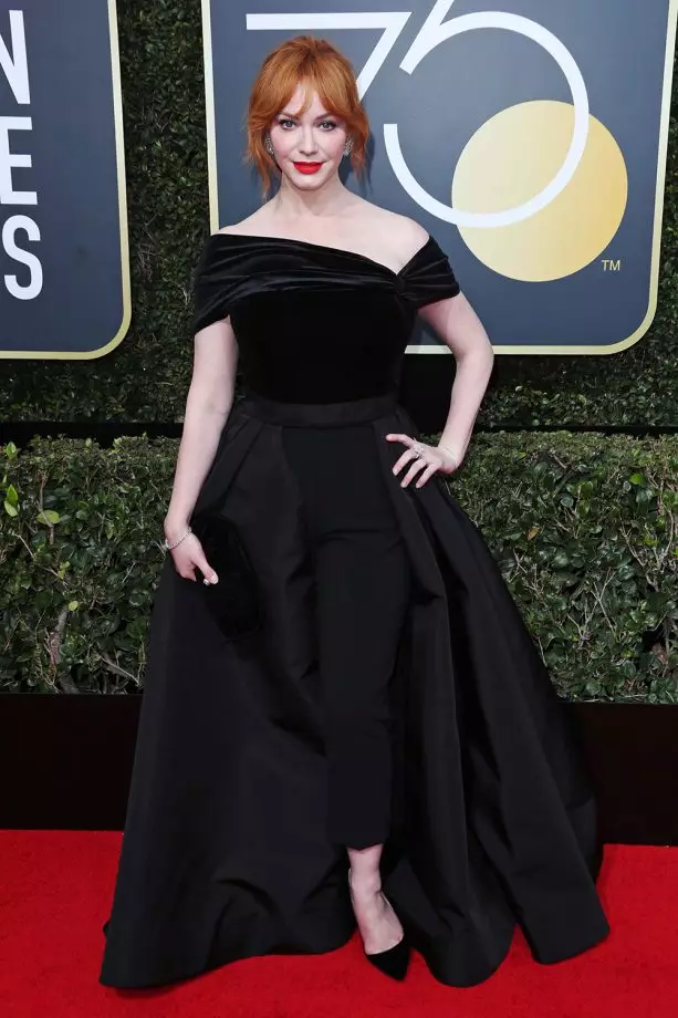 Christina Hendricks, Golden Globes 2018