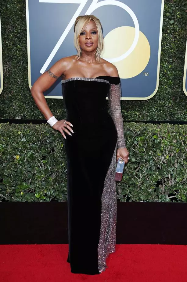 Mary J Blige, Golden Globes 2018