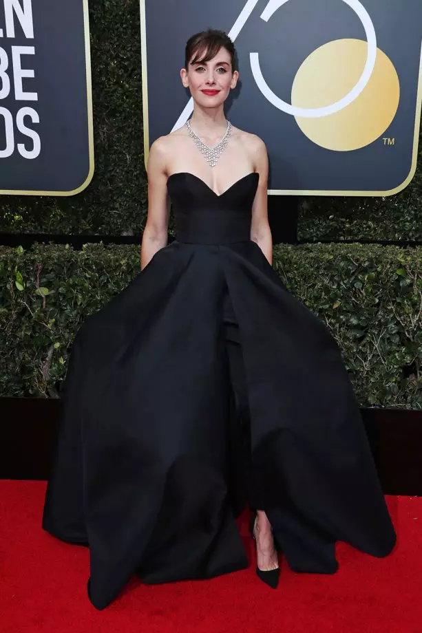 Alison Brie, Golden Globes 2018