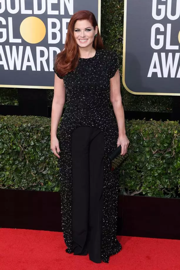 Debra Messing, Golden Globes 2018