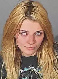 Foto segnaletica di Mischa Barton