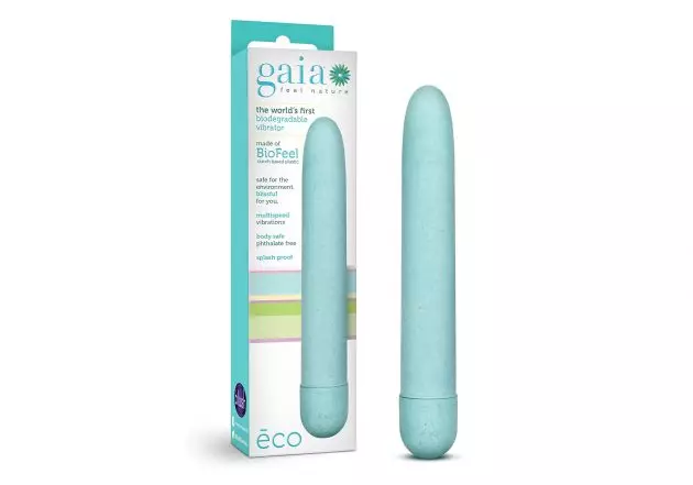 Als je op zoek bent naar de beste milieuvriendelijke seksspeeltjes, dan zul je dol zijn op deze Blush Novelties Gaia biologisch afbreekbare vibrator