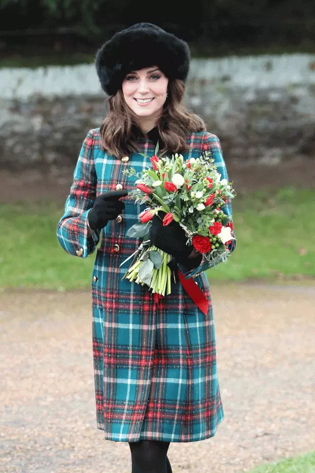 Mavazi ya Krismasi ya Kate Middleton