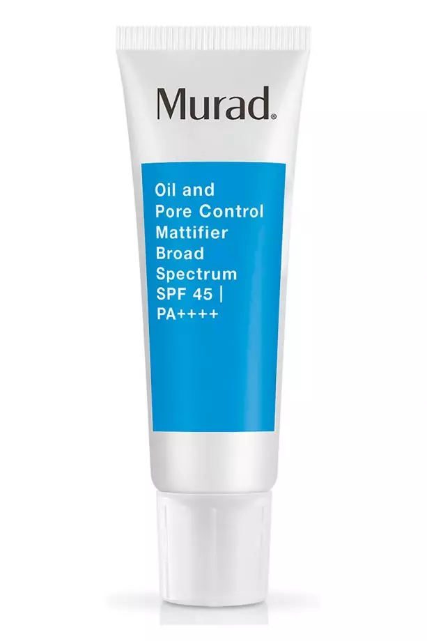 ຄວາມຊຸ່ມຊື່ນທີ່ດີທີ່ສຸດສໍາລັບຜິວມັນ, Murad Oil ແລະ Pore Control Mattifier SPF45, £35, Lookfantastic