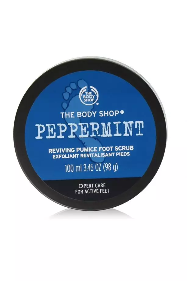 Šveičiamasis kojinės Body Shop Peppermint šveitiklis