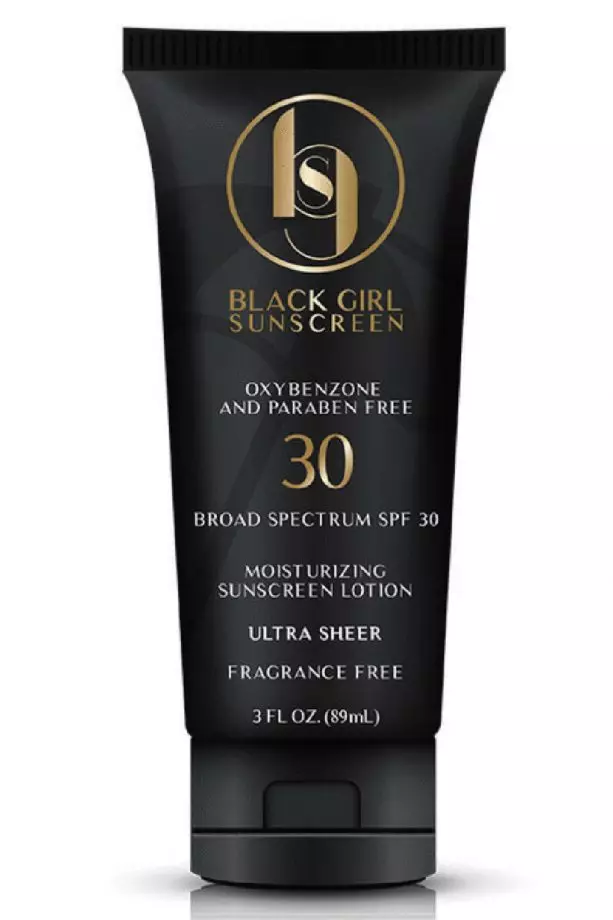 Black Girl Sunscreen SPF 30 - საუკეთესო მზისგან დამცავი კრემები მუქი კანისთვის