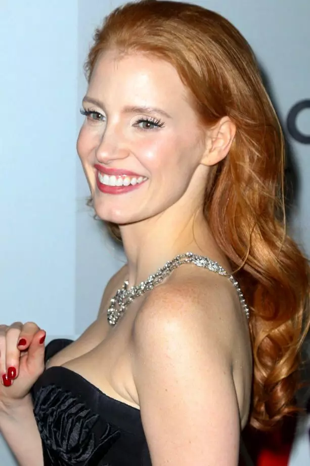 Haare von Jessica Chastain