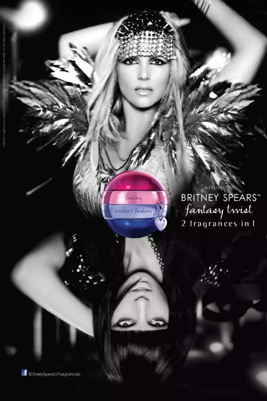 Britney Spears pristato naują kvepalų reklamos nuotrauką