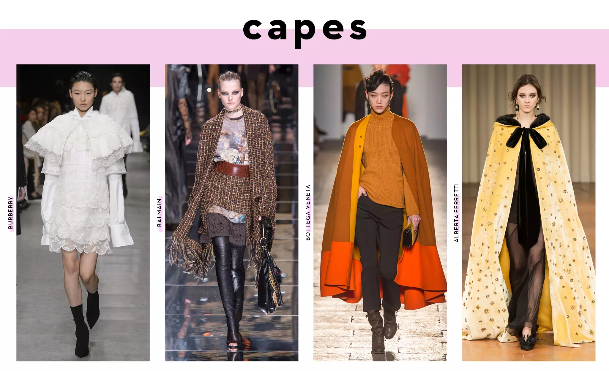Capes, AW17 Modetrender
