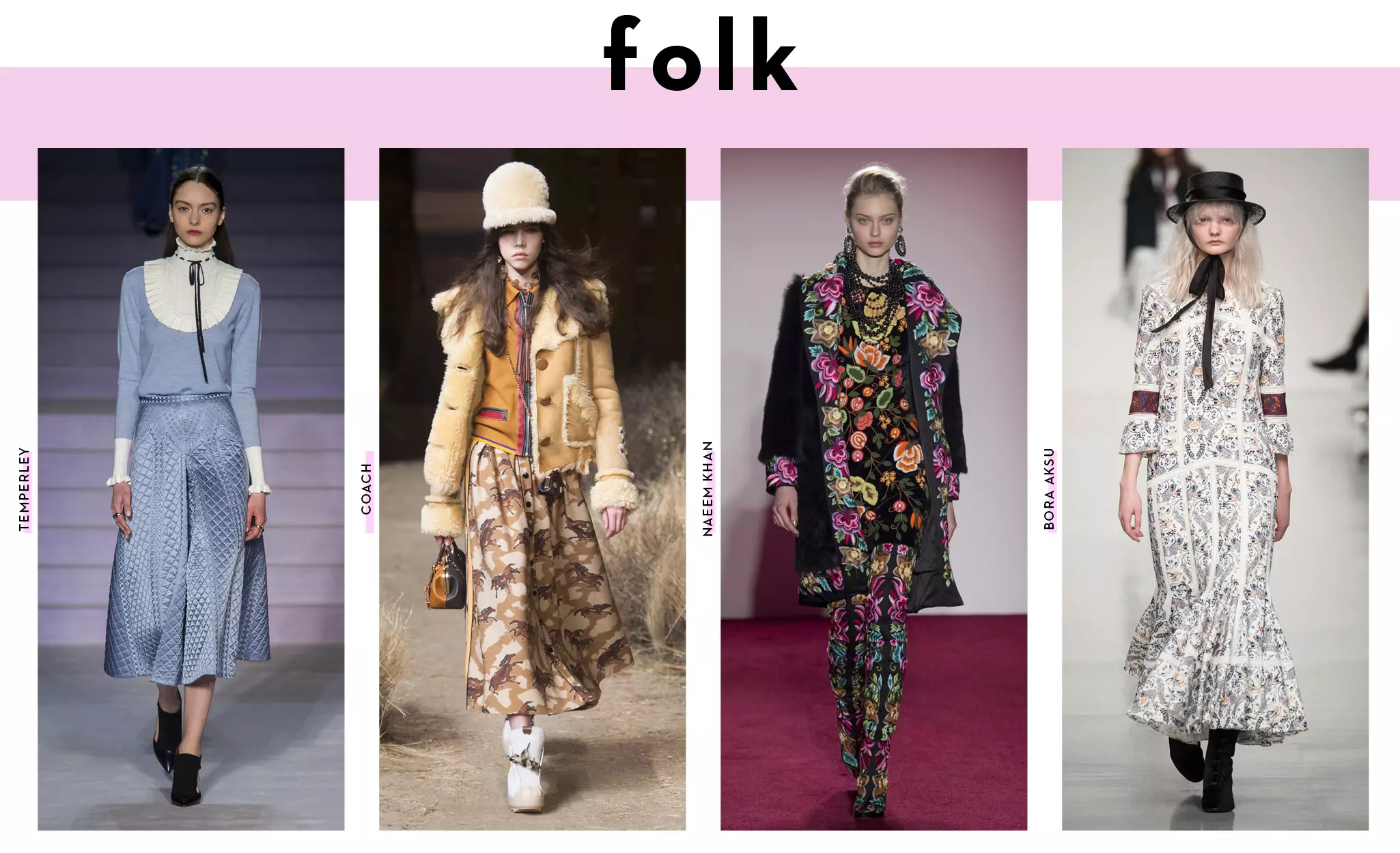 Folk, Tren Fashion AW17