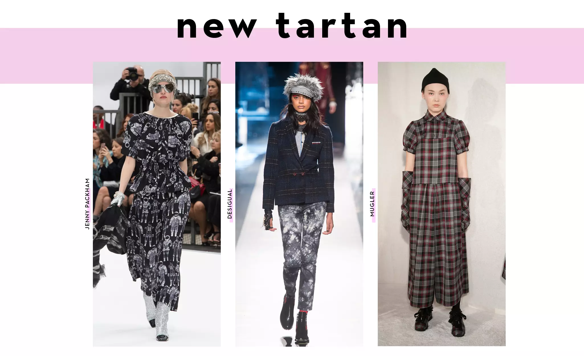 Sabuwar Tartan, AW17 Fashion Trends