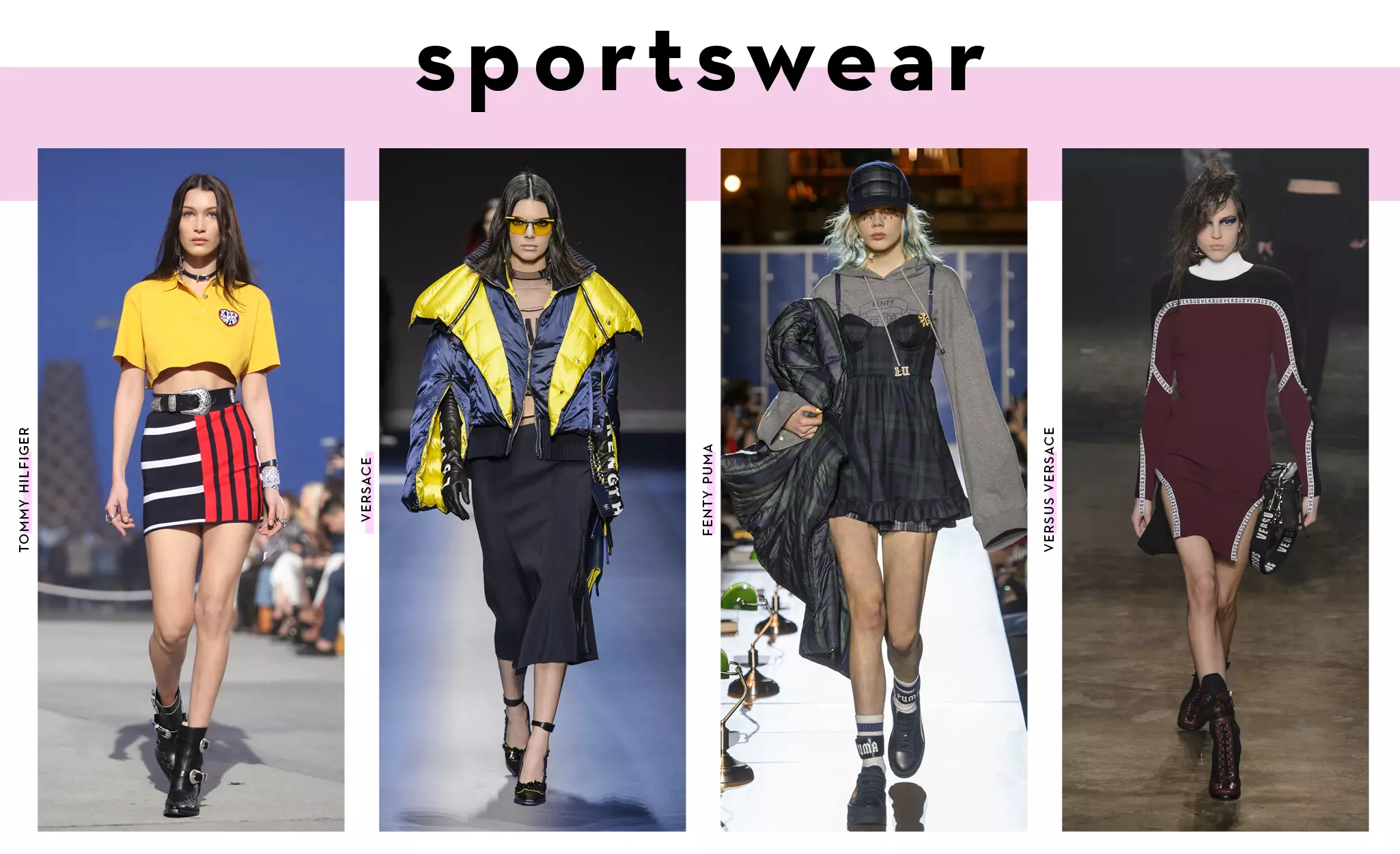Športna oblačila, modni trendi AW17