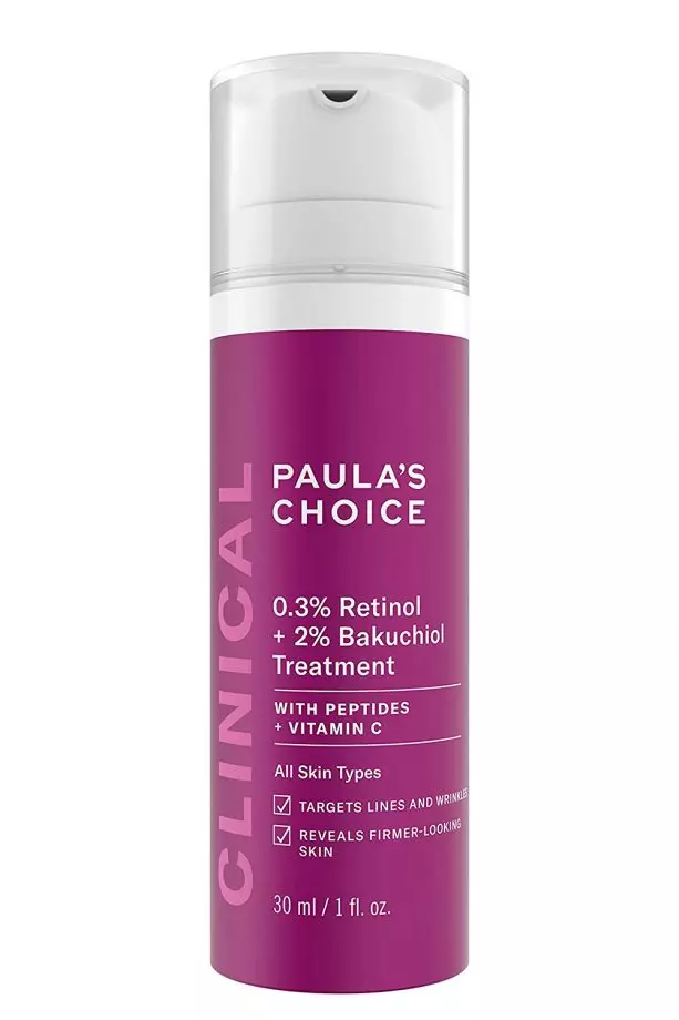 Paula's Choice 0,3% retinol + 2% Bakuchiol Treatment - najboljši serum za obraz