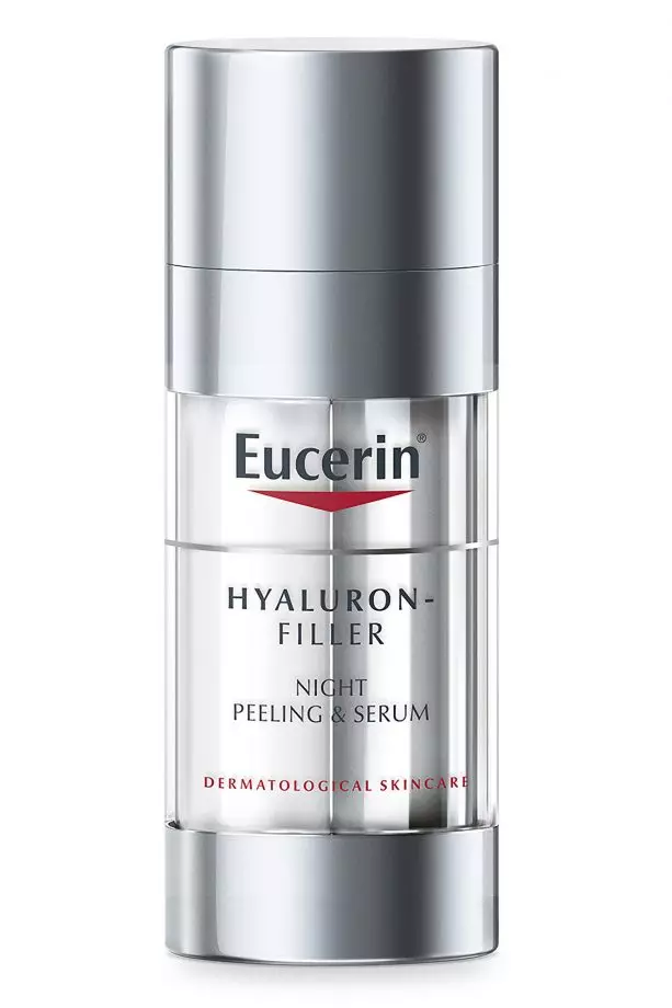 Eucerin Hyaluron Filler Night Peeling & Serum - лучший ночной крем