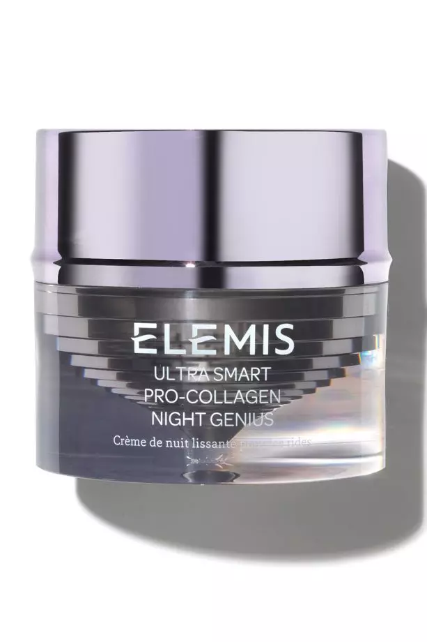 I-Elemis Ultra Smart Pro-Collagen Night Genius - ukhilimu wasebusuku ongcono kakhulu