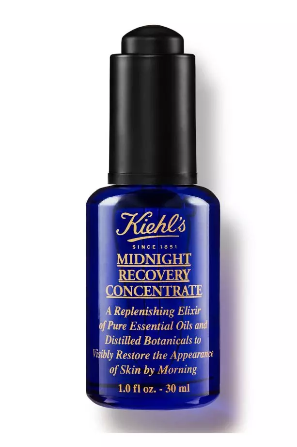 Kiehl's Midnight Recovery Concentrate Facial Oil - fanosotra amin'ny alina tsara indrindra