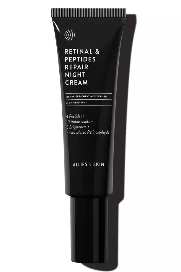 Allies of Skin Retinal & Peptides Repair Night Mask - най-добрият нощен крем