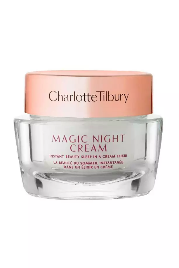 I-Charlotte Tilbury Magic Night Cream - ukhilimu wasebusuku ongcono kakhulu