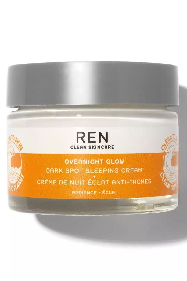 Ren Clean Skincare Overnight Glow Dark Spot Sleeping Cream - fanosotra amin'ny alina tsara indrindra