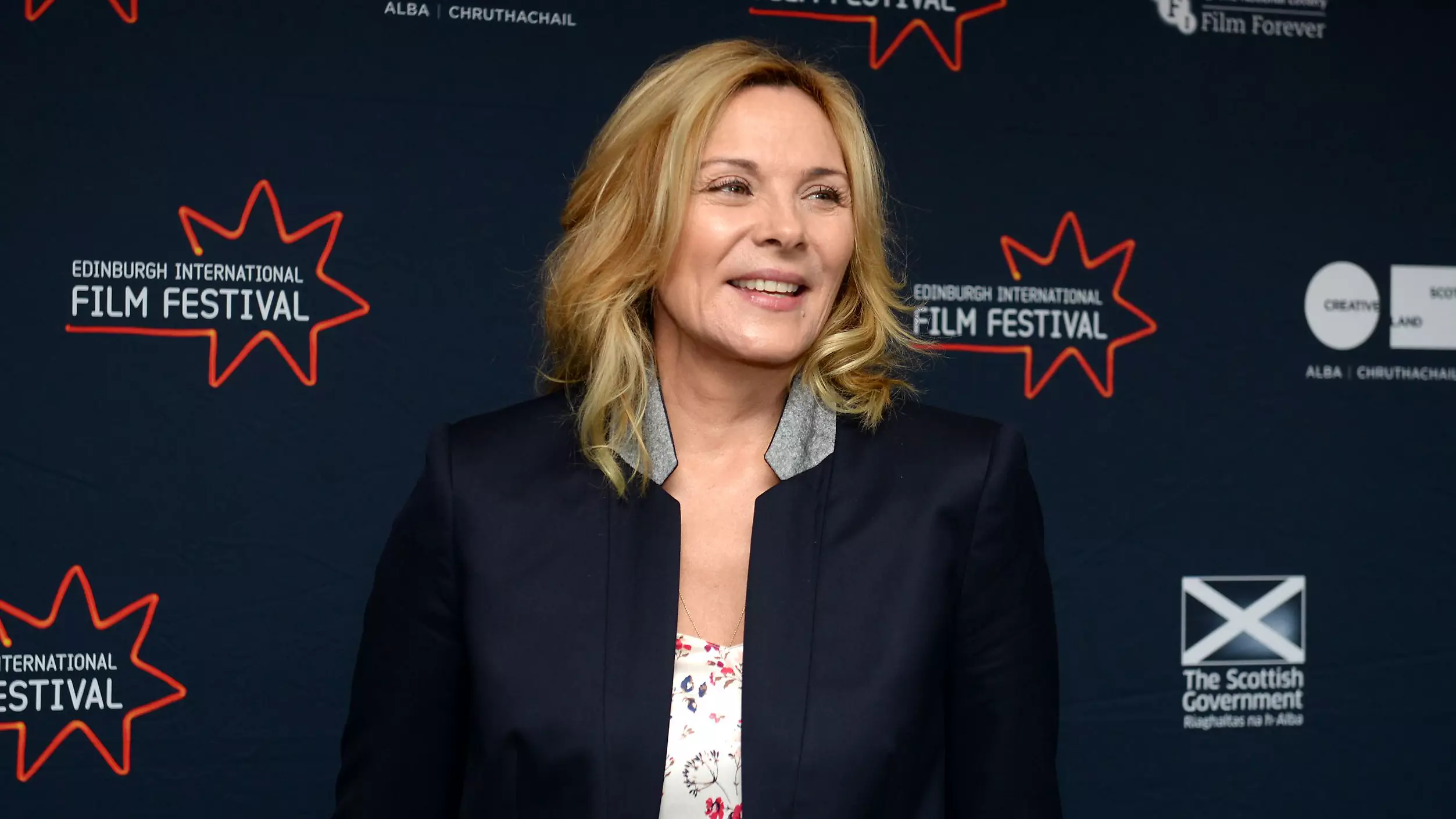 Credyd Gorfodol: Llun gan Anita Russo/REX/Shutterstock (5734315c) Kim Cattrall - Ffotograff Rheithgor Rheithgor Michael Powell, Gŵyl Ffilm Ryngwladol Caeredin, yr Alban, DU - 17 Mehefin 2016