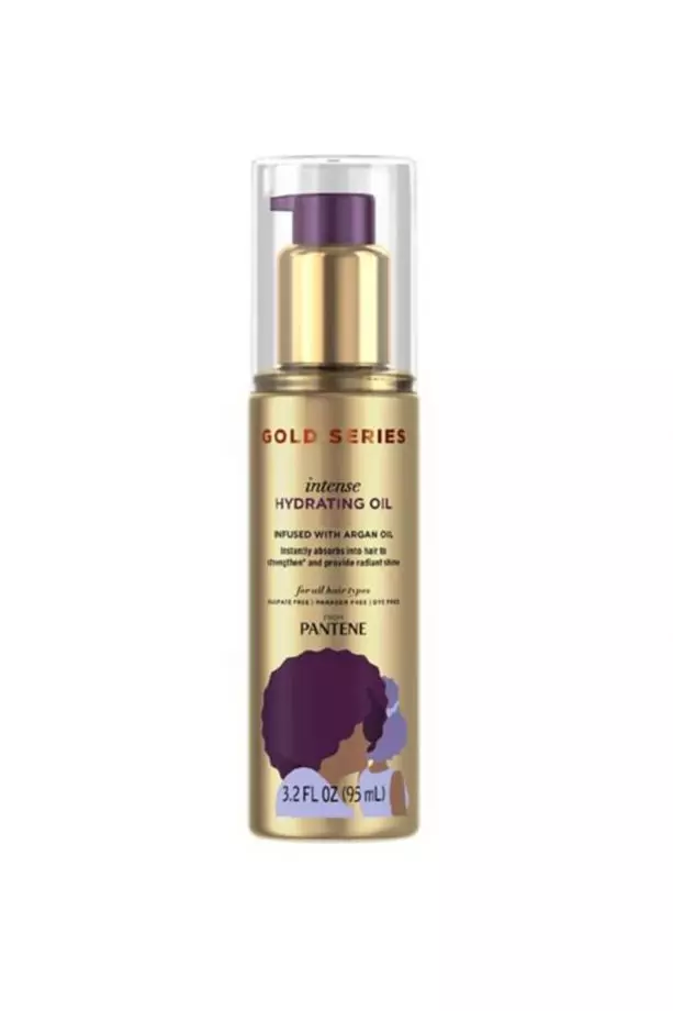 I-Pantene Gold Series I-Intense Hydrating Hair Oil - amafutha ezinwele angcono kakhulu