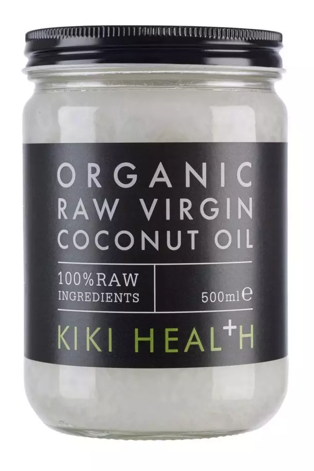 kif tikseb eyebrows eħxen: Kiki Health Organic Coconut Oil