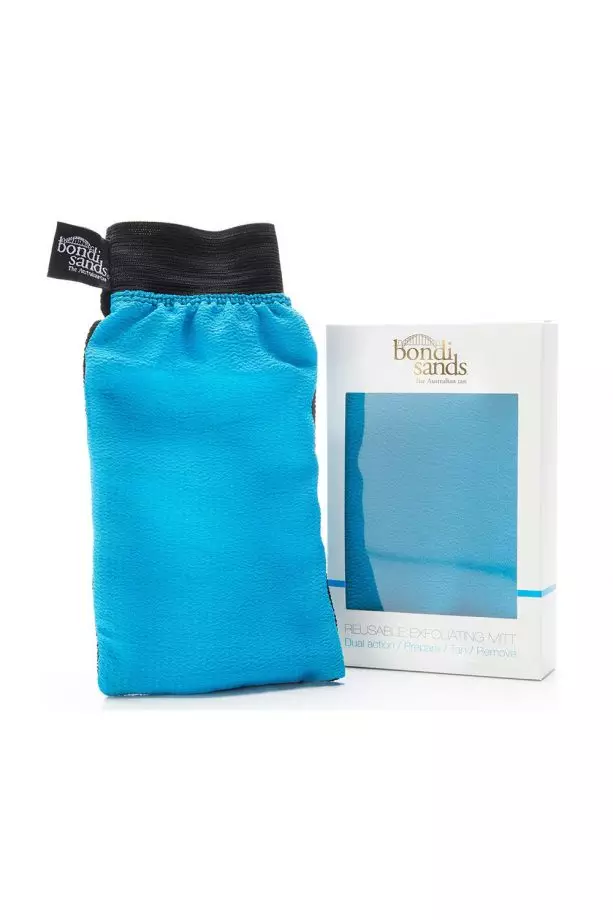 Bondi Sands Exfoliating Mitt - uburyo bwo gukuraho igituba cyimpimbano