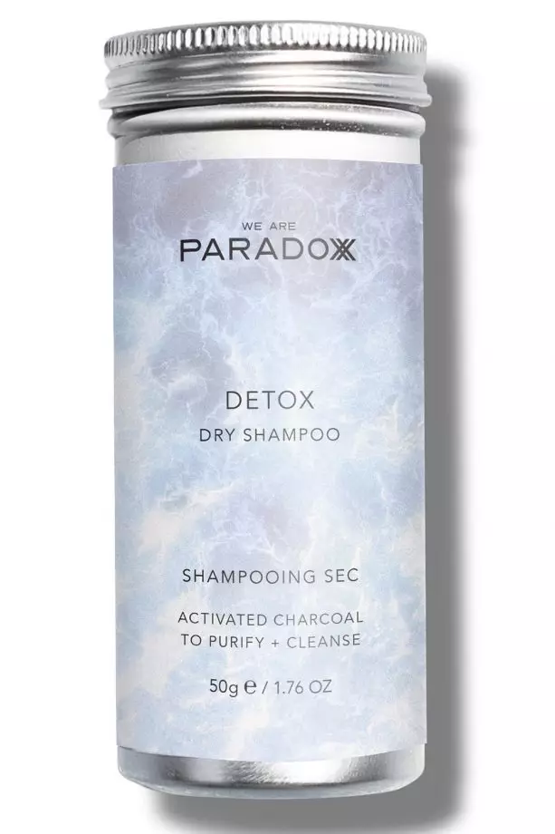 እኛ Paradoxx Detox ደረቅ ሻምፑ ነን - ከፕላስቲክ ነፃ የሆነ ውበት