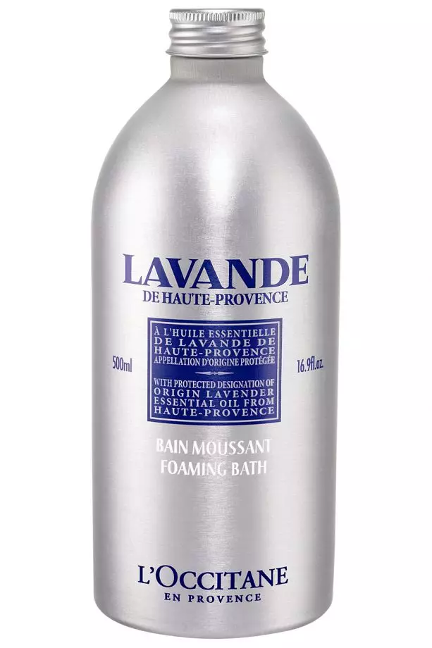 L'Occitane Lavender Foaming Bath - ከፕላስቲክ ነፃ የሆነ ውበት