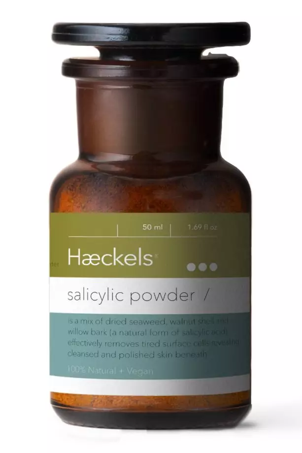 Haeckels ሳላይሊክ ዱቄት - ከፕላስቲክ ነፃ ውበት