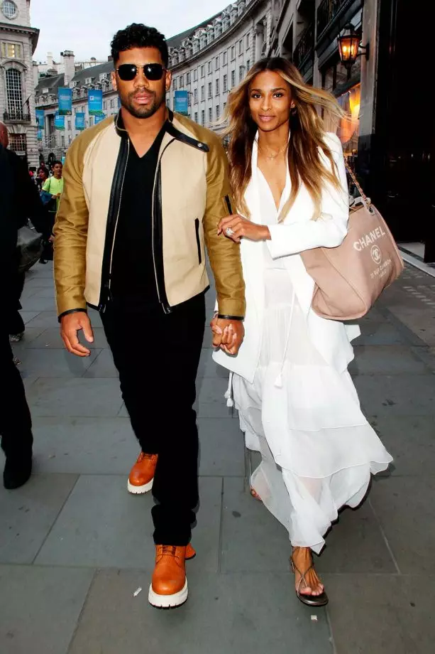 Ciara y Russell Wilson, anillos de compromiso de celebridades