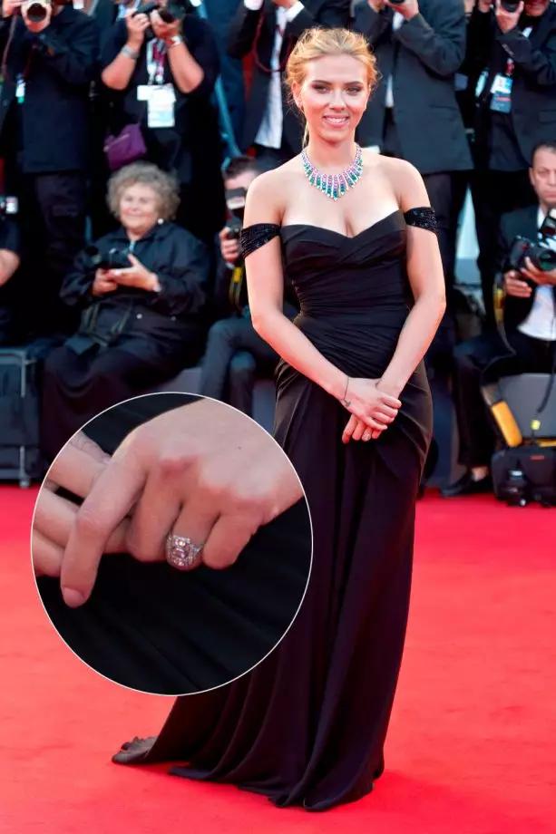 Scarlett Johansson - zaručničko prstenje slavnih