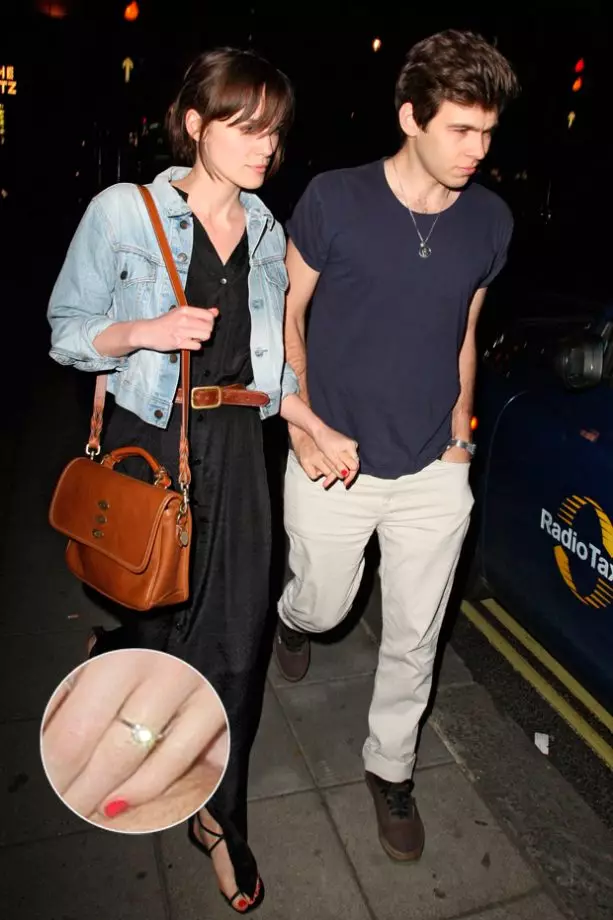 Keira Knightley Engagement Ring