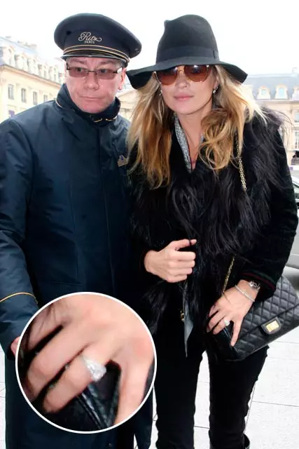 Galería de anillos de compromiso de Kate Moss